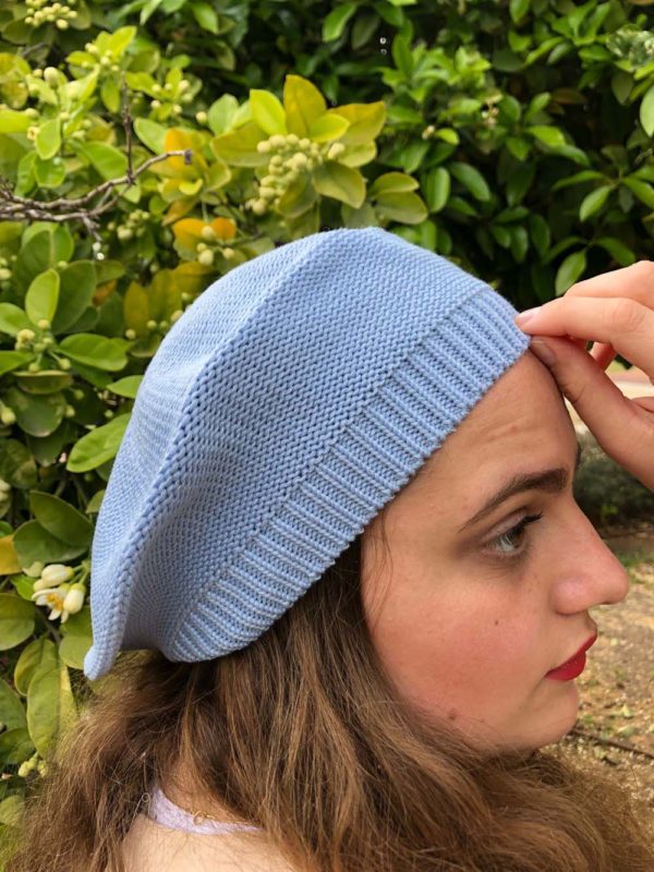 BÉRET “PARIS” BLUE SKY – Ø26CM – 10,23in | Beberet